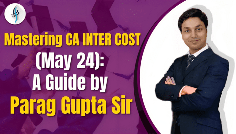 CA Inter Costing With StudyByTech